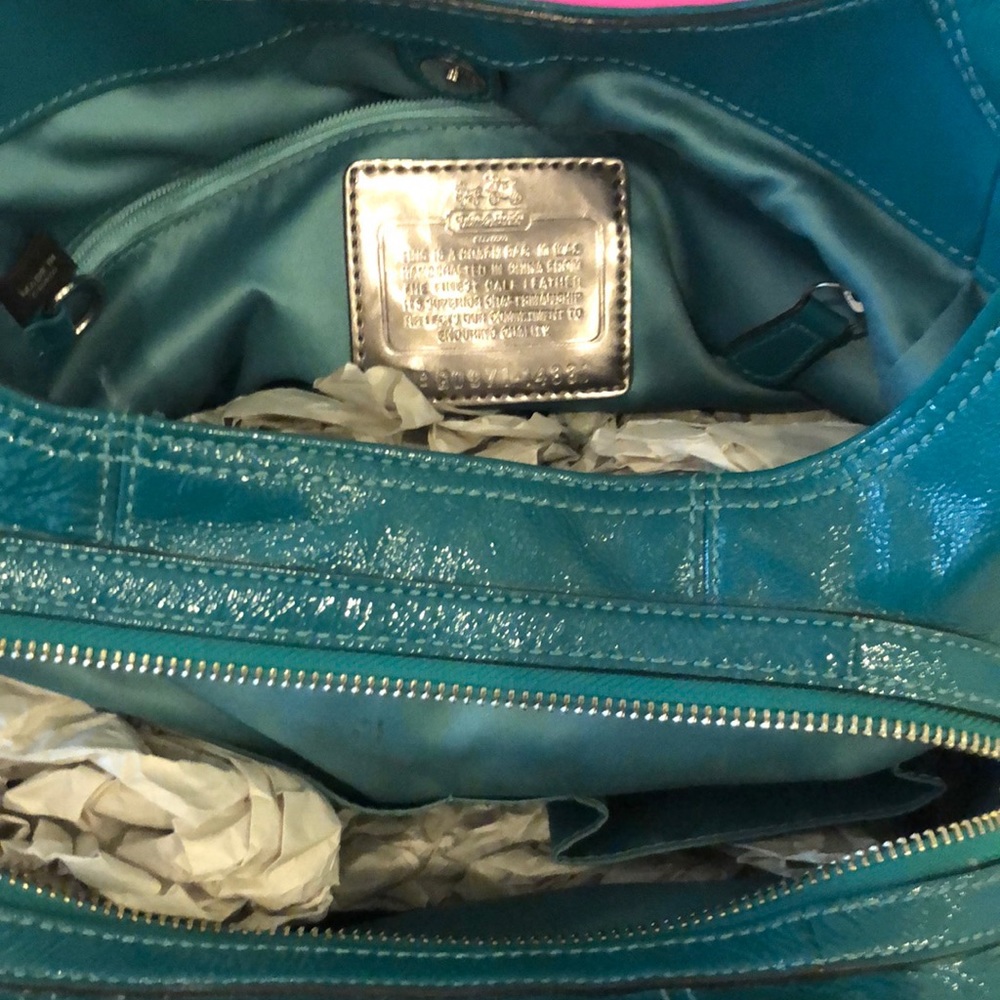 Coach Madison Patent Jade Maggie - Gem